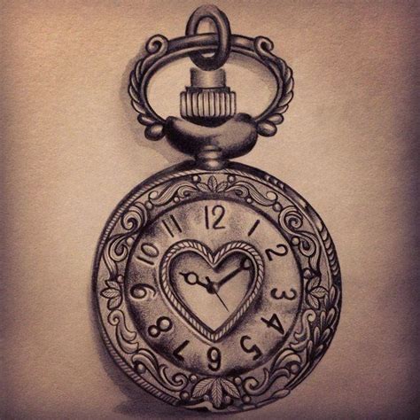 Old Pocket Watch Drawing At Explore Collection Of Old Pocket Watch Drawing