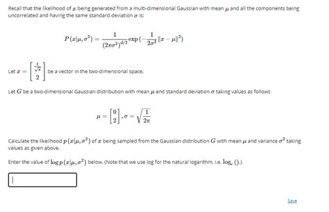 Multivariate Gaussian Random Vector A Random Vector X