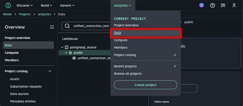 Introducing A New Unified Data Connection Experience With Amazon Sagemaker Lakehouse Unified