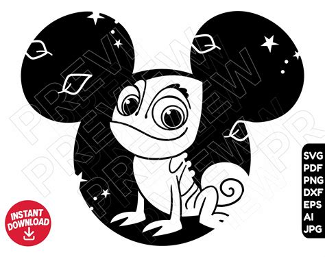 Silhueta De Rapunzel Emaranhada Da Disney Bela Princesa Disney A E