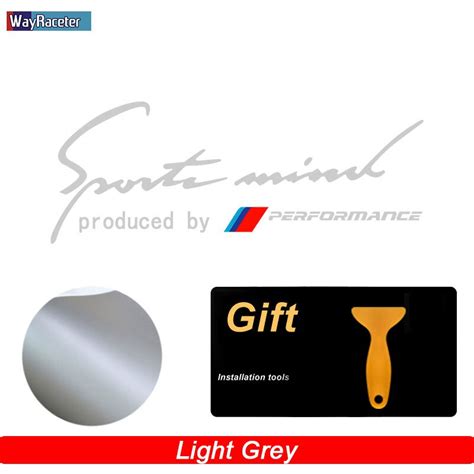 Jual M Performance Sticker Car Eyebrow Headlight Decal For Bmw F20 F21