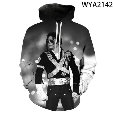 Michael Jackson Grey Pullover Hoodie