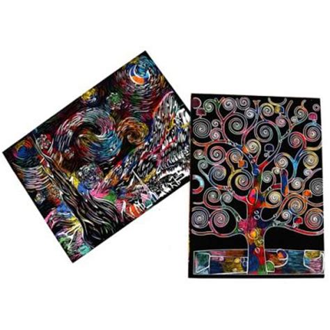 Artsam 미술샘 명화 스크래치 페이퍼 유아 미술놀이 핫트랙스 Artsam 미술샘 명화 스크래치 페이퍼 유아 미술놀이 핫트랙스