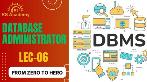 Topic Database Administrator Lec 06 Rs Academy Aktu Youtube