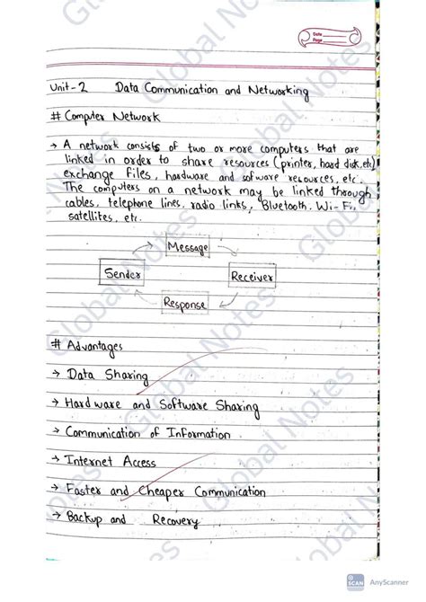 Data Communication And Networking Global Notes