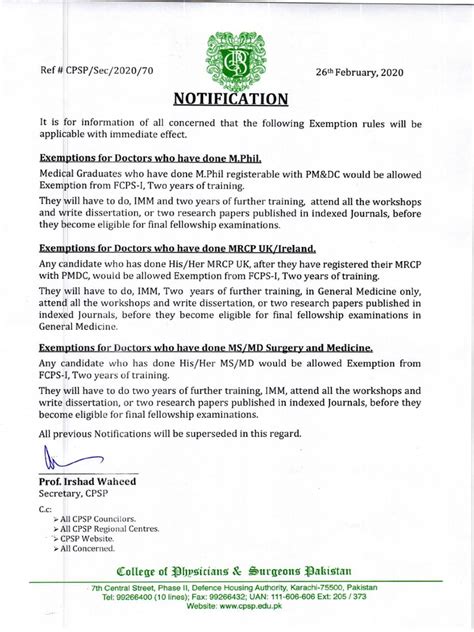 Cpsp Sec 2020 70 Pdf