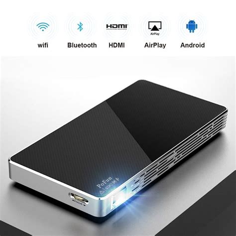 Mini Portable Projector For Iphone Mobile Projector For Outdoor Pico Hd Video Projector Support