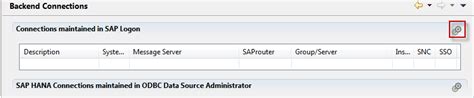 Connection Maintained In Sap Logon Are Not Visible Sap Community
