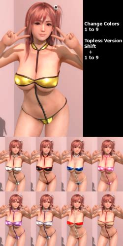 Costumecustomizer Doaxvv Mods By Tantrave Dead Or Alive Xtreme Venus Vacation Loverslab