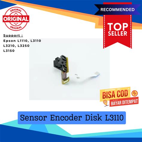 Jual Sensor Encoder Bulat Sensor Encoder Disk Epson L3110 L3150 L1110 L3210 L3250 Used