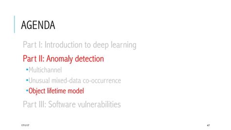 Deep Learning For Detecting Anomalies And Software Vulnerabilities Ppt