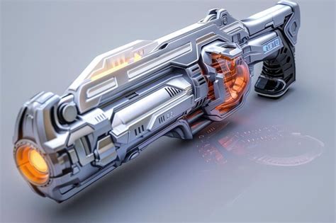 Handheld Digital Temperature Measuring Device Premium AI Generated Image