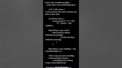 Java 8 Groupingby Functionalprogramming Coding Collectors Code
