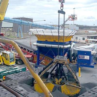 Dust Control For Ship Loading And Unloading Grydale Mobile Dust Collectors