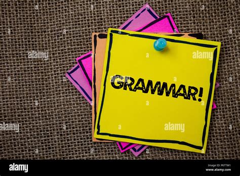 Word Writing Text Grammar Motivational Call Business Concept For