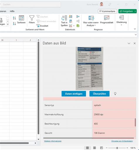 how to import data from paper into excel pcworld
