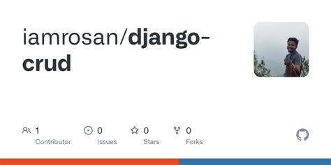 github iamrosan django crud