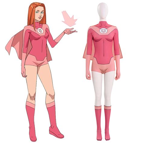 Invincible Samantha Eve Wilkins Atom Eve Cosplay Costume Tophatters Inc
