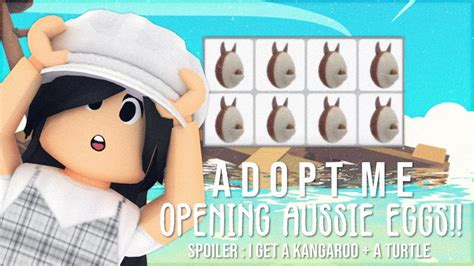 Opening Aussie Eggs In Adopt Me YouTube
