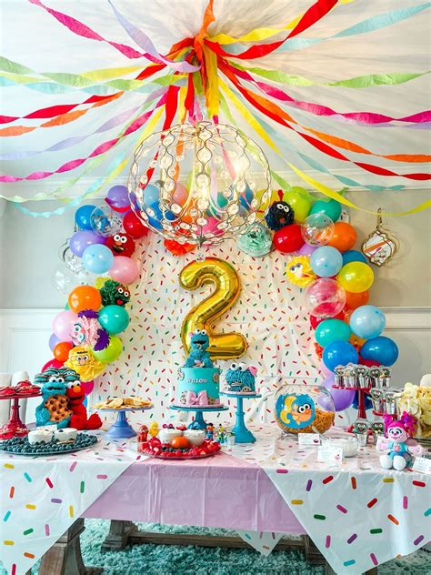 Sesame Street Pals Confetti Birthday Invitation Artofit
