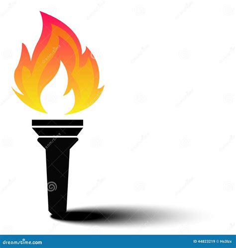 Torch Flame Vector With Shadow Stock Vector Illustration Of Eps10 Torch Flame Vector With Shadow Stock Vector Illustration Of Eps10