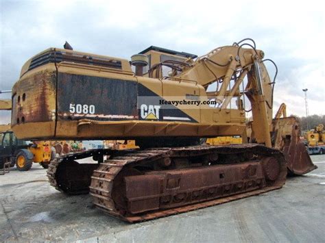 Cat 5080 1994 Caterpillar Digger Construction Equipment Photo And Specs