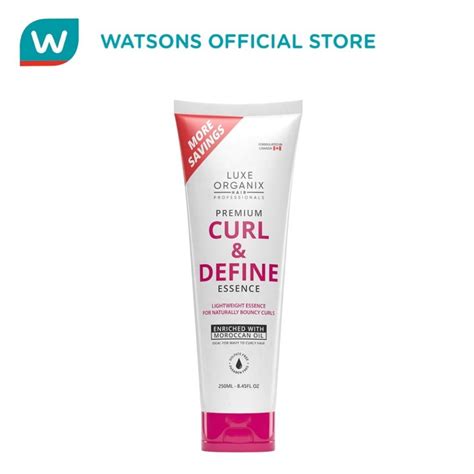 LUXE ORGANIX LUXE ORGANIX Premium Keratin Curl Define Essence 250ml Shopee Philippines