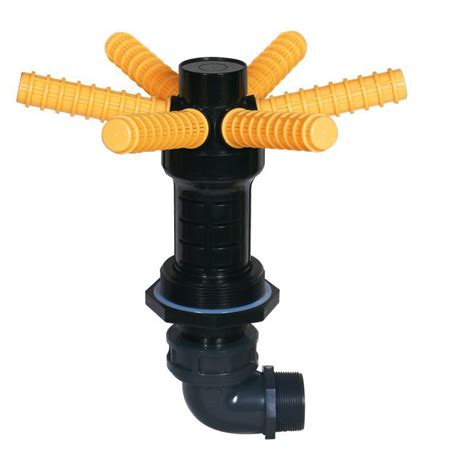 6 Inch Top Mount Diffuser Water Distributor With Flange Water