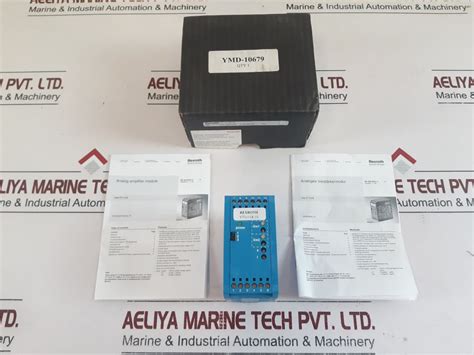 Rexroth Vt11118 10 Analog Amplifier Module 24vdc Aeliya Marine