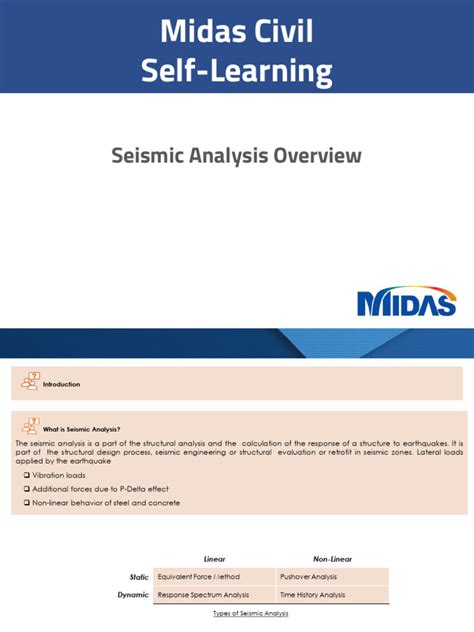 Seismic Analysis Overview Pdf Eigenvalues And Eigenvectors Earthquake Engineering