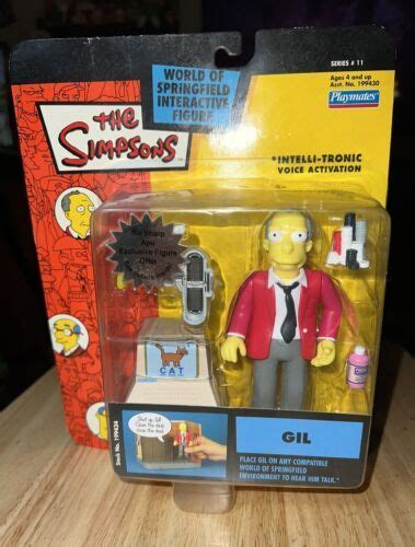 The Simpsons Wos Series 11 Gil Playmates Toys 4845176200
