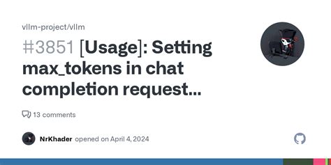 Usage Setting Maxtokens In Chat Completion Request Class Returns An