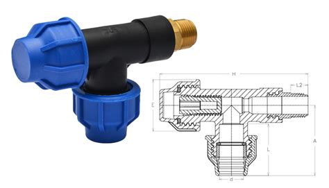 Ferrule With Male Threaded Brass Insert