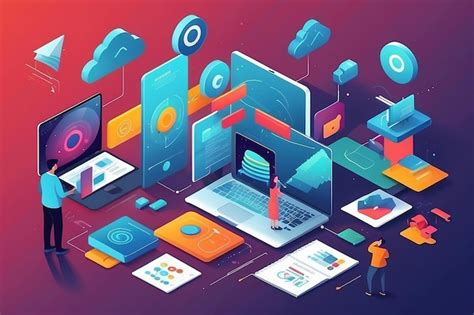 Premium Photo Segmentation Concept Illustration