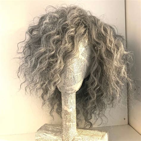 Grey Wig Silver Gray Synthetic Wig Big Wigs Wigs For Women