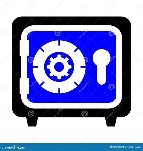 Safe Locker Vector Logo 160987932