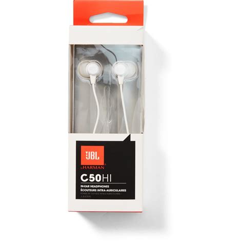 JBL C HI In Ear Headphones White BIG W