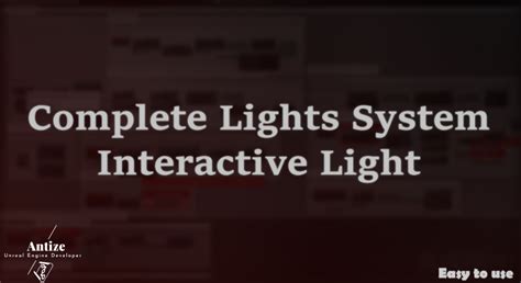 Lights System Interactive Light Replicated In Blueprints Ue