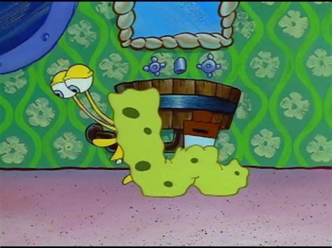 Spongebobs Transformation Into A Snail Livin Like Larry