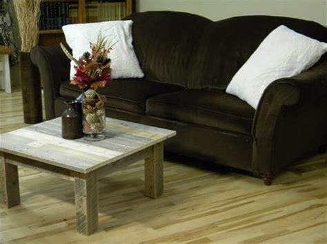 Wood Pallet Coffee Table Project 101 Pallets