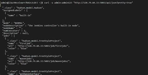 29jenkins Api 接口 等峰也等你 博客园