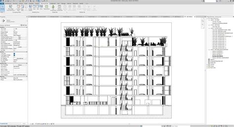 Apartment Building Revit Project 3d Model Cgtrader