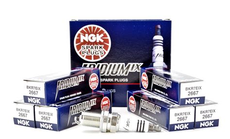 Amazon.com: NGK # 2667 Iridium Spark Plugs BKR7EIX - 6 PCSNEW : Automotive