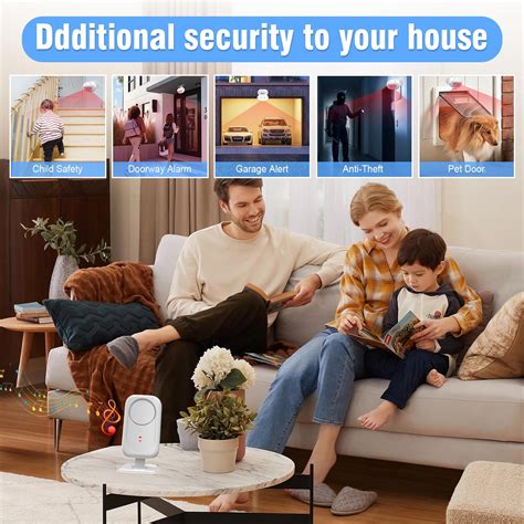 Wireless Motion Sensor Door Chime Boosting Security And Convenience