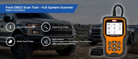 Ford OBD Scan Tool Full System Scanner