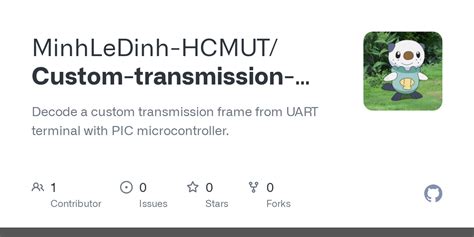 GitHub MinhLeDinh HCMUT Custom Transmission Frame Decode PIC Microcontroller