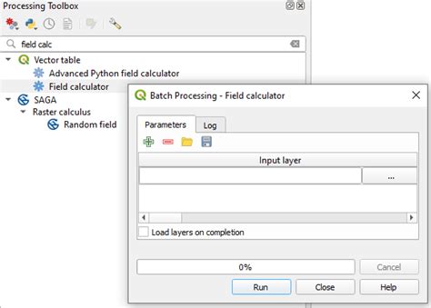 Qgis Applying Field Calculator For Multiple Layers At Once Geographic Information Systems