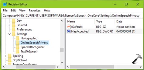 How To Enable Disable Speech Recognition In Windows 10