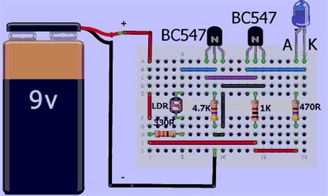 How To Draw A Circuit Diagram From Breadboard