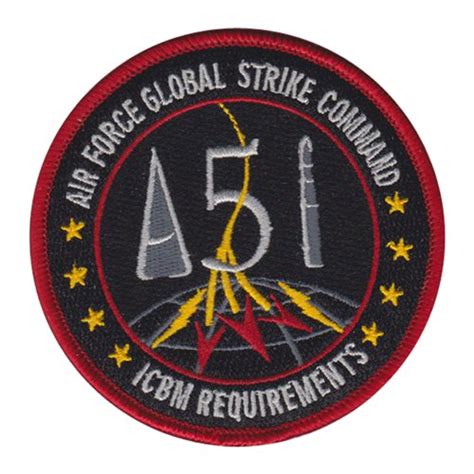 Afgsc Icbm A5i Patch Air Force Global Strike Command Patches